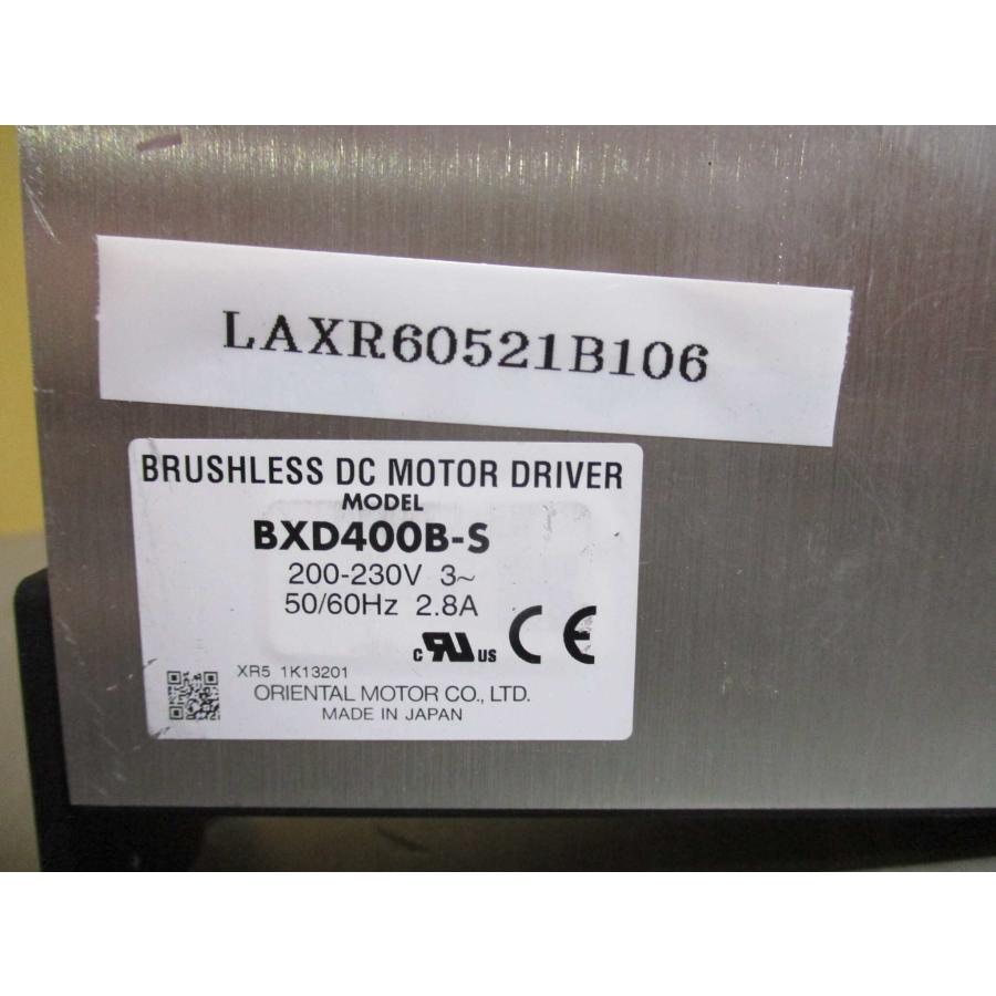 中古ORIENTAL MOTOR BRUSHLESS DRIVE 200-230V, BXD400B-S(LAXR60521B106 ...
