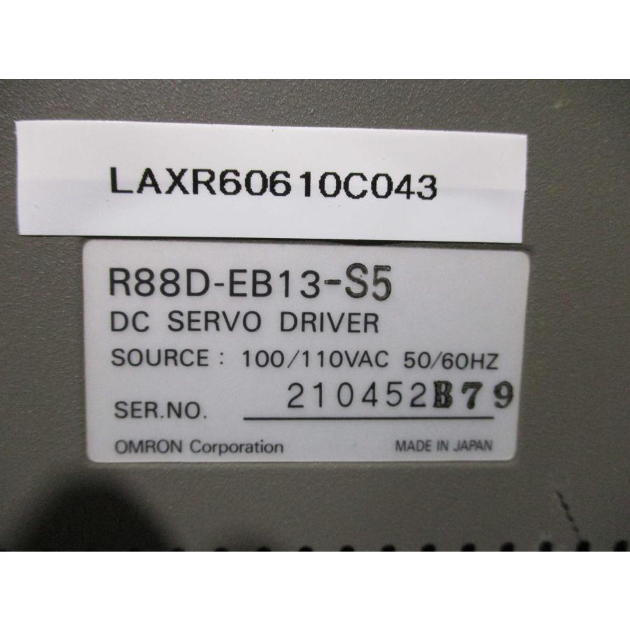 中古OMRON DC SERVO DRIVER R88D-EA13-S5(LAXR60610C043) : laxr60610c043 : growdetrading Yahoo!ショップ ...