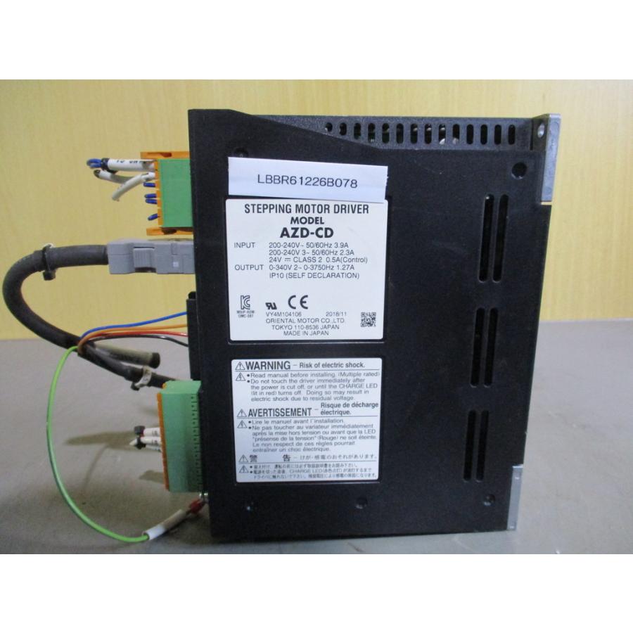 中古 ORIENTAL STEPPING MOTOR DRIVER AZD-CD ステッピングモータードライブ (LBBR61226B078) : growdetrading Yahoo ...