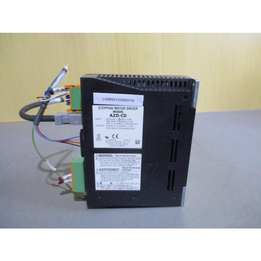 中古 ORIENTAL STEPPING MOTOR DRIVER AZD-CD ステッピングモータードライブ (LBBR61226B079 ...