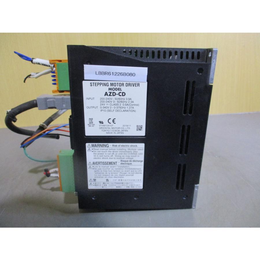 中古 ORIENTAL STEPPING MOTOR DRIVER AZD-CD ステッピングモータードライブ (LBBR61226B080) : growdetrading Yahoo ...