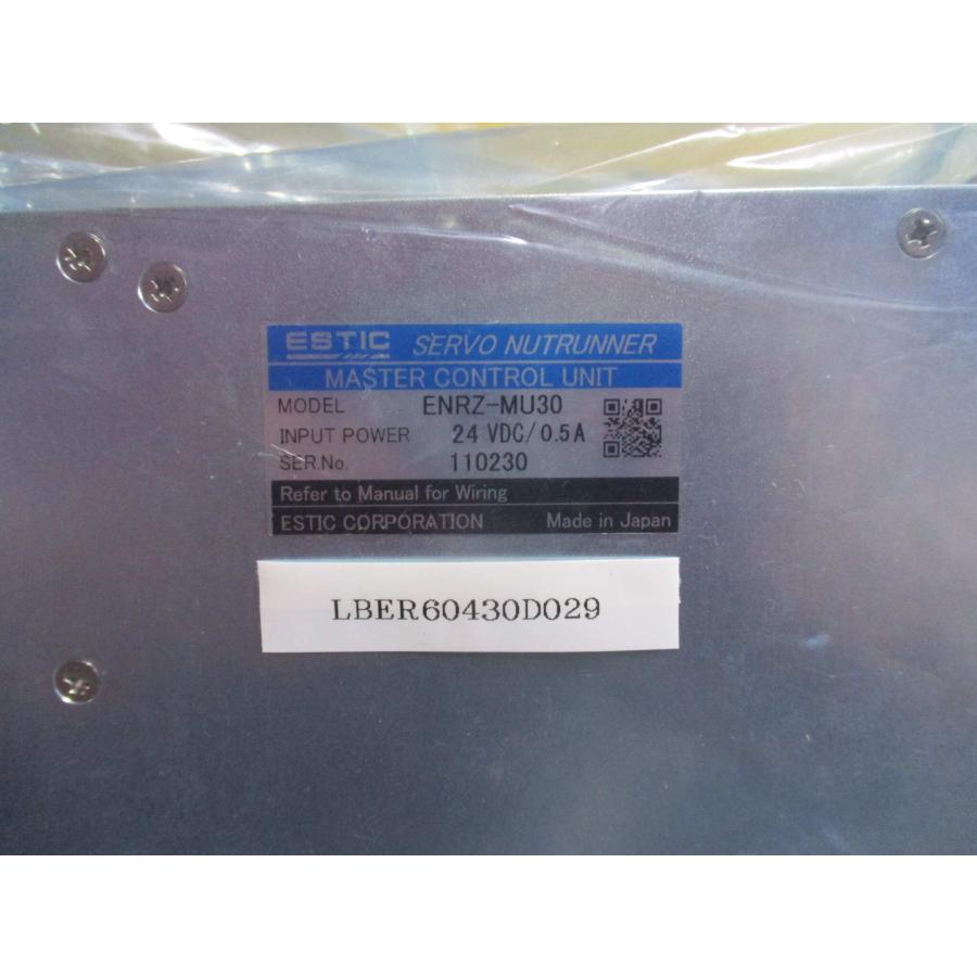 新古 ESTIC シネティックオートメーション ENRZ-MU30 マスターコントロールユニット 24VDC (LBER60430D029 ...