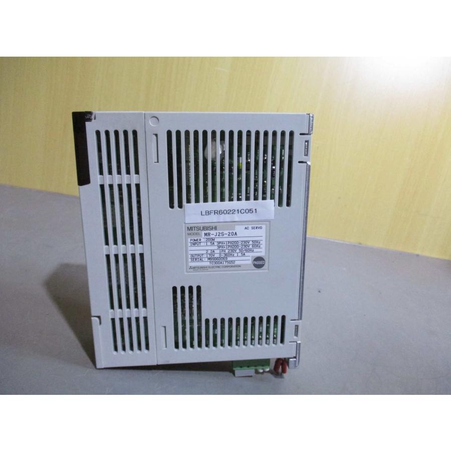 中古MITSUBISHI AC SERVO MR-J2S-20A サーボアンプ 200W(LBFR60221C051) : growdetrading Yahoo!ショップ - 通販 ...