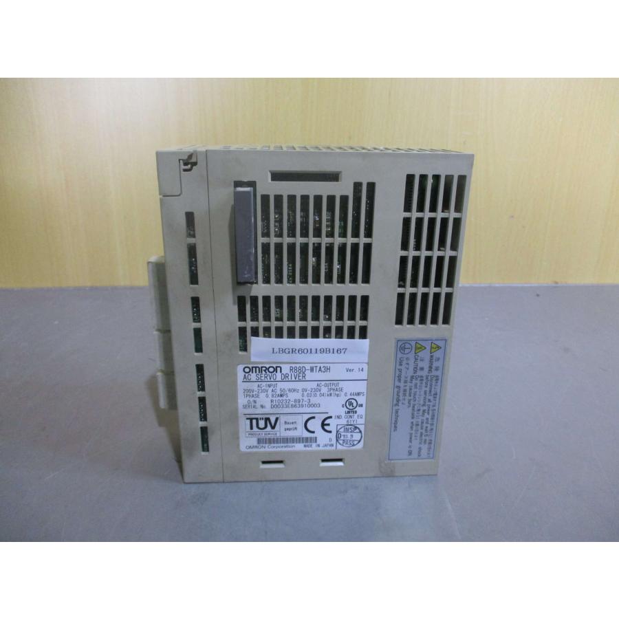 中古 OMRON AC SERVO DRIVER R88D-WTA3H サーボドライバ (LBGR60119B167) : growdetrading Yahoo!ショップ - 通販 ...
