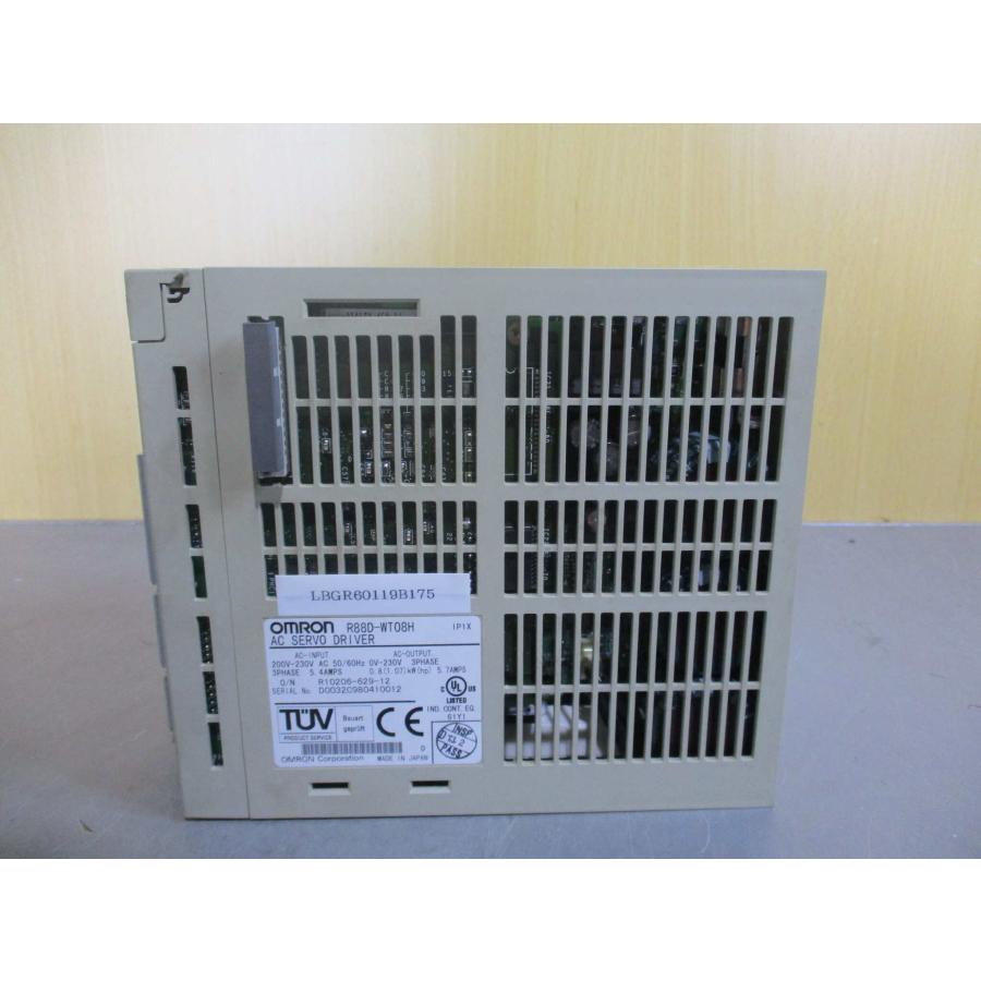 中古 OMRON AC SERVO DRIVER R88D-WT08H サーボドライバ (LBGR60119B175) : growdetrading Yahoo!ショップ - 通販 ...