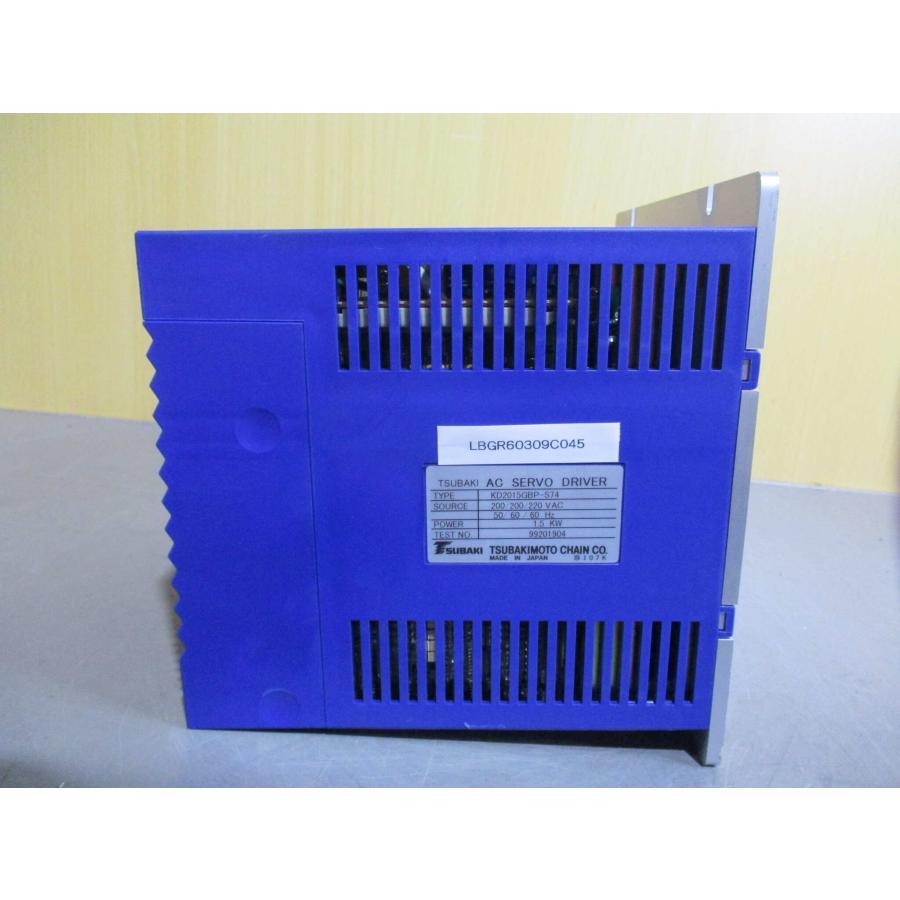 中古 TSUBAKI AC SERVO DRIVER KD2015GBP-S74 1.5KW (LBGR60309C045) : growdetrading Yahoo!ショップ - 通販 ...