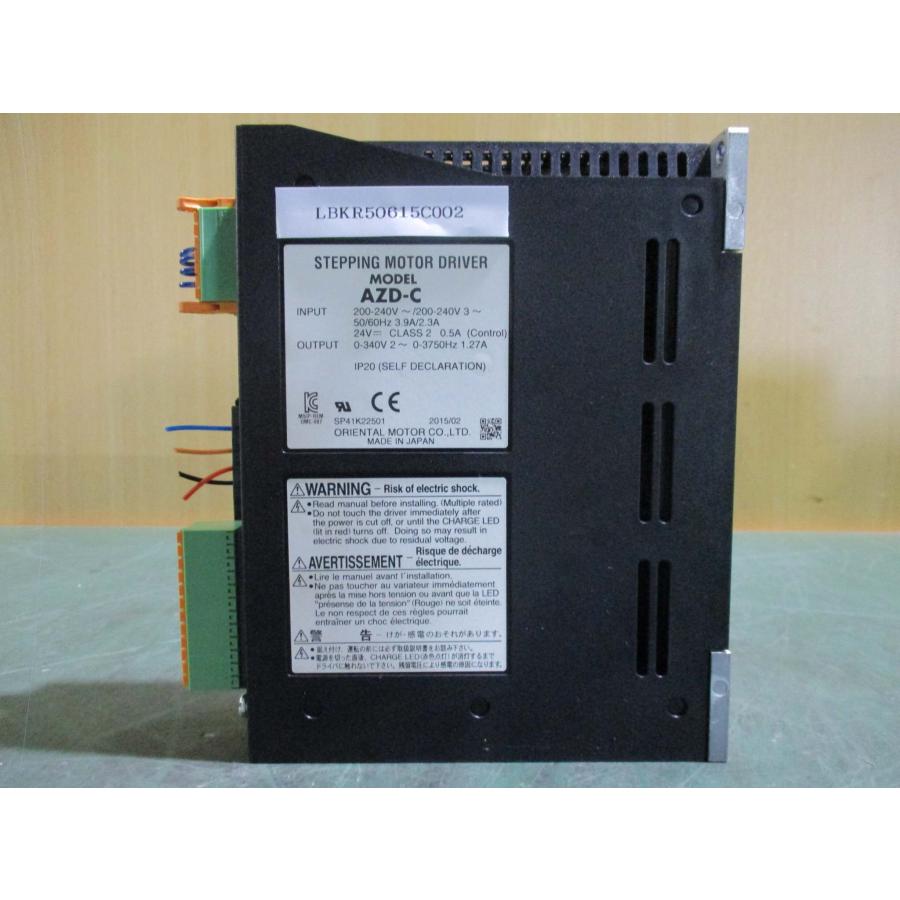 中古ORIENTAL STEPPING MOTOR DRIVER AZD-Cステッピングモータードライブ(LBKR50615C002 ...