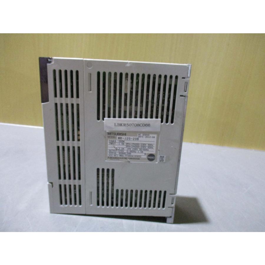 中古 MITSUBISHI AC サーボアンプ MR-J2S-20B 200W(LBKR50708C066) : lbkr50708c066 ...