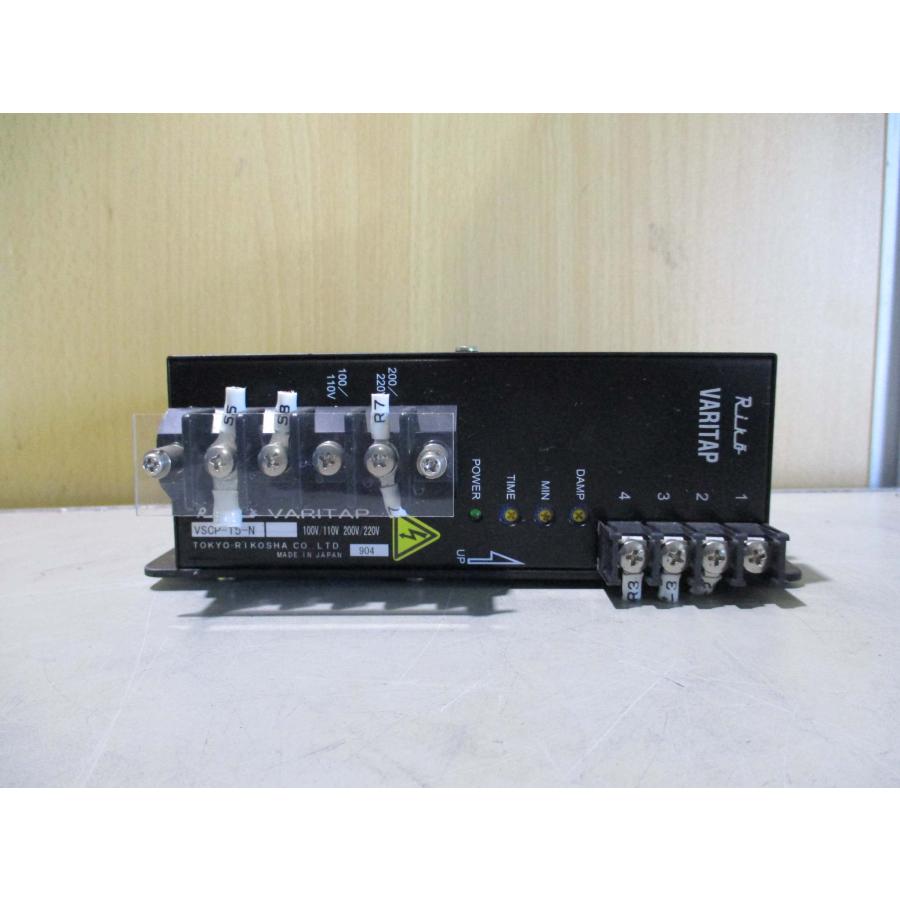 中古 TOKYO RIKOSHA 電圧調整器 VSCP-15-N VARITAP バリタップ VSCP型(LBNR50427D078 ...