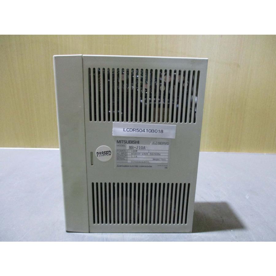 中古 MITSUBISHI ACサーボアンプ MR-J10A 100W(LCDR50410B018) : growdetrading Yahoo!ショップ - 通販 - Yahoo!ショッピング