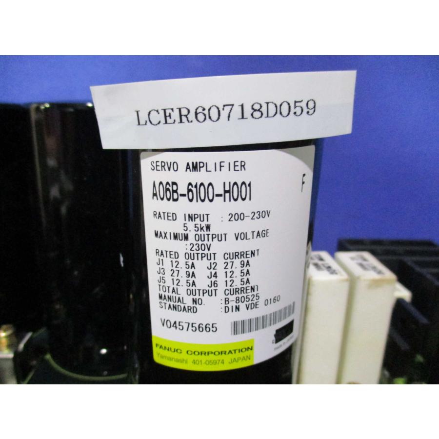 中古 FANUC A16B-2100-0200/05D A20B-2003-0131/02B /A06B-6100-H001 (LCER60718D059) : growdetrading ...