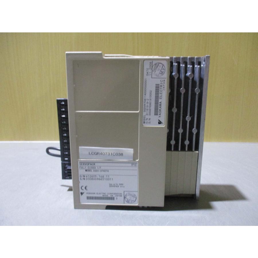 中古 YASKAWA SERVOPACK SGDV-R70A11A/FULLY CLOSED I/F SGDV-OFA01A セット ...