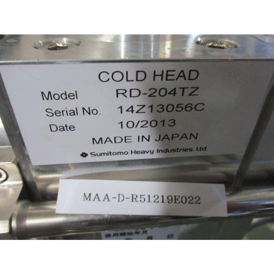 中古 sumitomo RD-204TZ COLD HEAD/P-102C-S/103H89331-0261＜送料別＞ (MAA-D ...