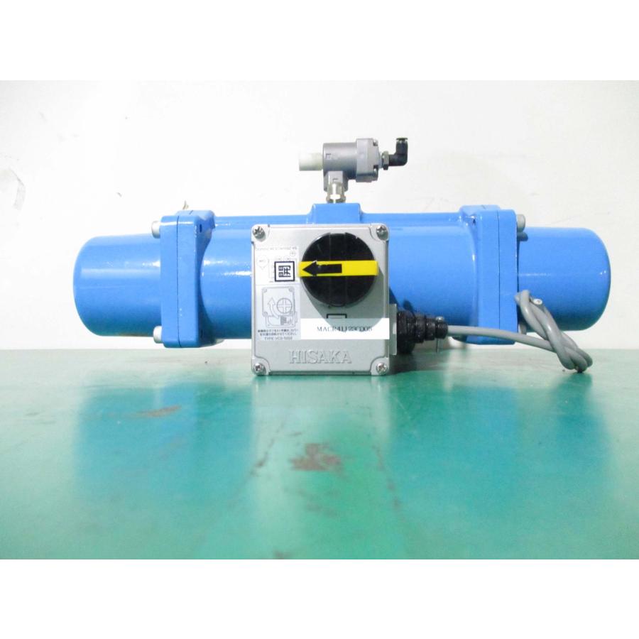 中古 HISAKA Spring Return Actuator AS08/HF5-32-10K 13A/CKD QEV2-8 バルブセット(MACR41123C005 ...