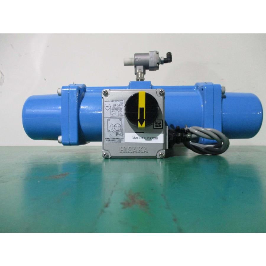 中古 HISAKA Spring Return Actuator AS08/HF5-32-10K 13A/CKD QEV2-8 バルブセット(MACR41123C006 ...