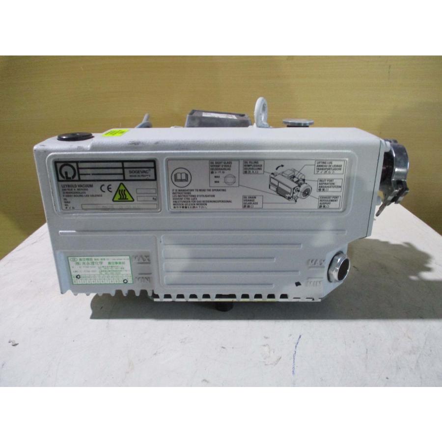 中古Leybold SOGEVAC SV25B 960250V3001 HANNING ELEKTRO-WERKE D8G2-8-067 ...