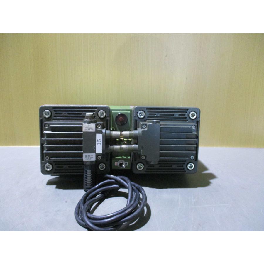 中古 ULVAC DIAPHRAGM VACUUM PUMP DA-120S ダイヤフラム真空ポンプ (MANR51025D013 ...
