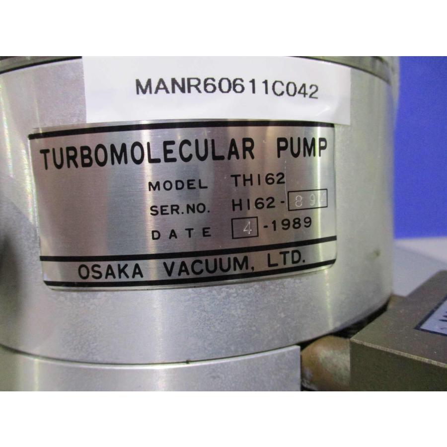中古 大阪真空機器 OSAKA VACUUM TH162 ターボ分子ポンプ (MANR60611C042) : manr60611c042 : growdetrading Yahoo!ショップ ...