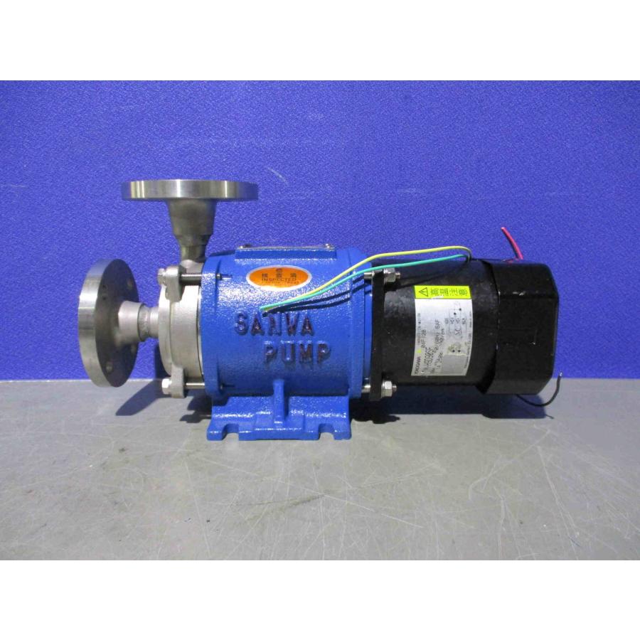 中古 SANWA PUMP MMP10-SP 中型標準渦巻きマグネットポンプ/YOKOGAWA 1M-H9D90SF 90W ...