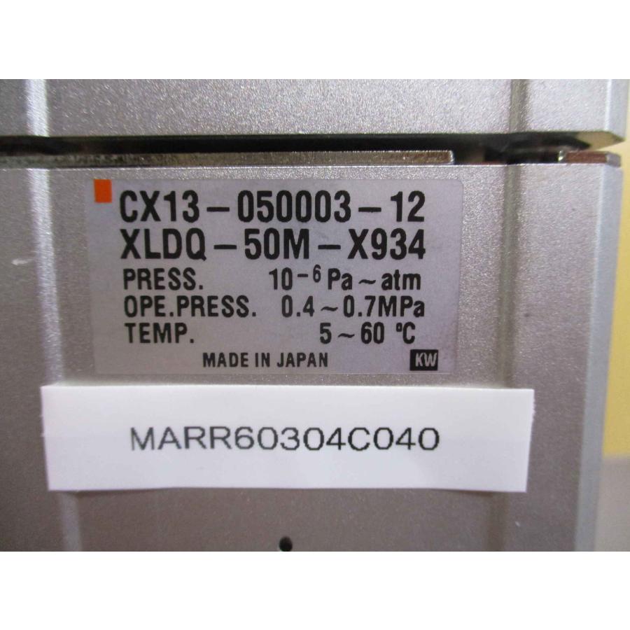 中古 SMC HIGH VACUUM VALVE CX13-050003-12 XLDQ-50M-X934 (MAPR60304C040 ...