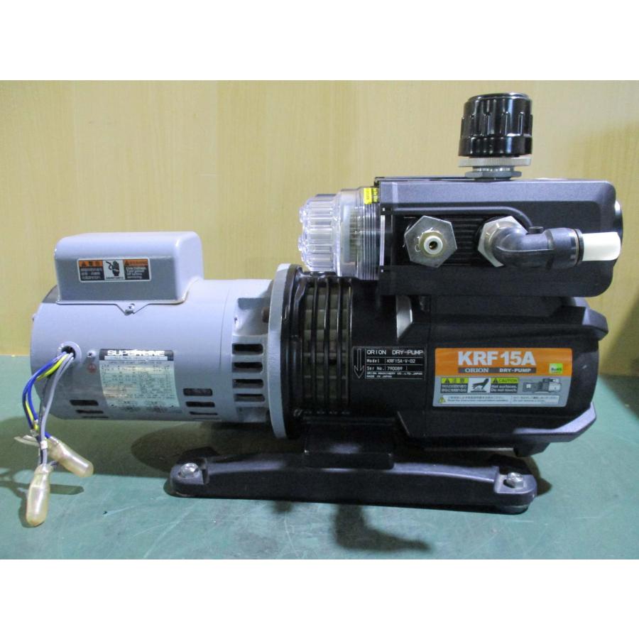 中古 SUPERLINE INDUCTION MOTOR SCL-KF 400W/ORION DRY-PUMP KRF15A-V-02 ＜送料別＞(MAQR50612E010 ...