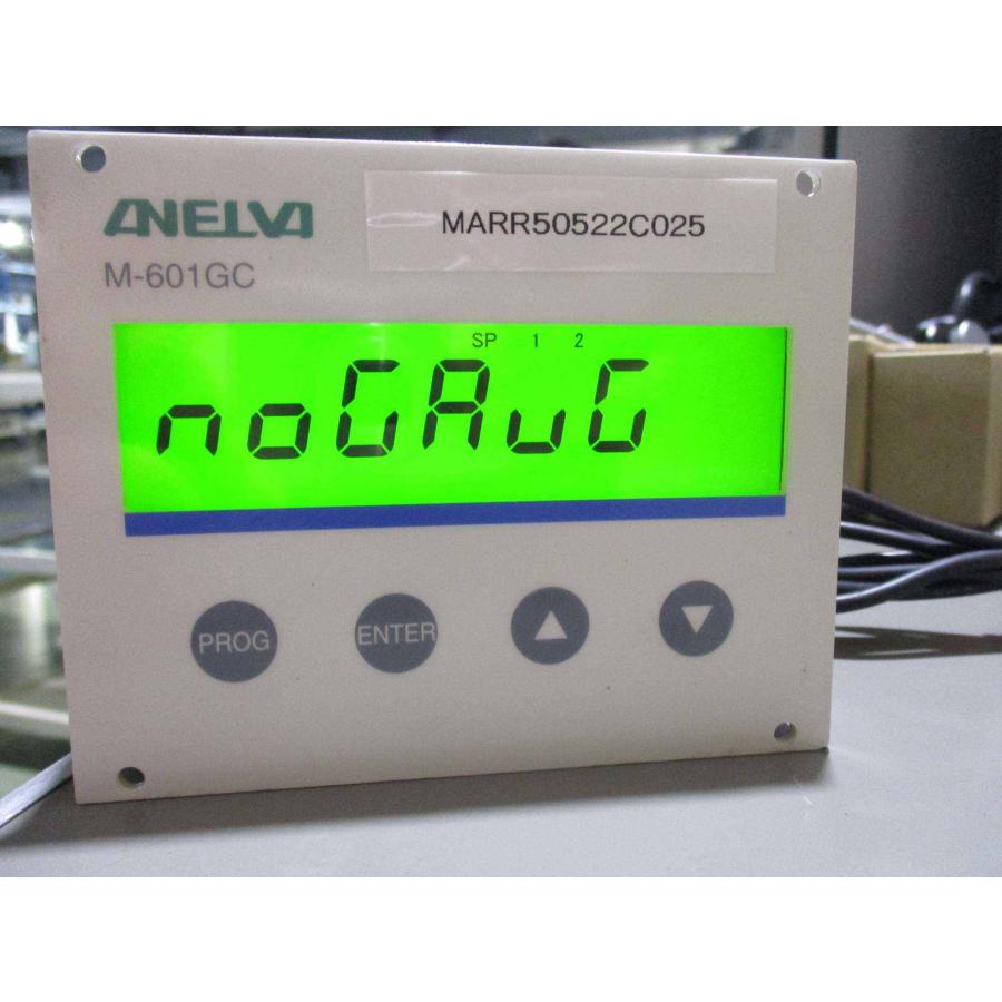 中古 ANELVA GAUGE CONTROLLER M-601GC-FSTN 通電OK(MARR50522C025 ...