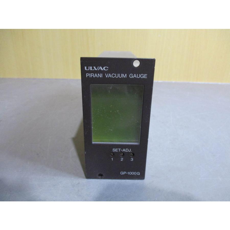中古 ULVAC PIRANI VACUUM GAUGE GP-1000G デジタル電離真空計 通電OK (MARR51107B039) : growdetrading Yahoo!ショップ ...