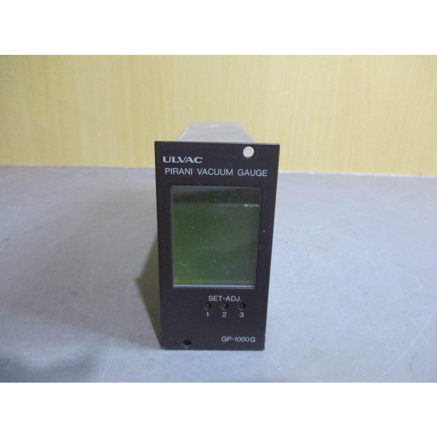中古 ULVAC PIRANI VACUUM GAUGE GP-1000G デジタル電離真空計 通電OK (MARR51107B040) : growdetrading Yahoo!ショップ ...