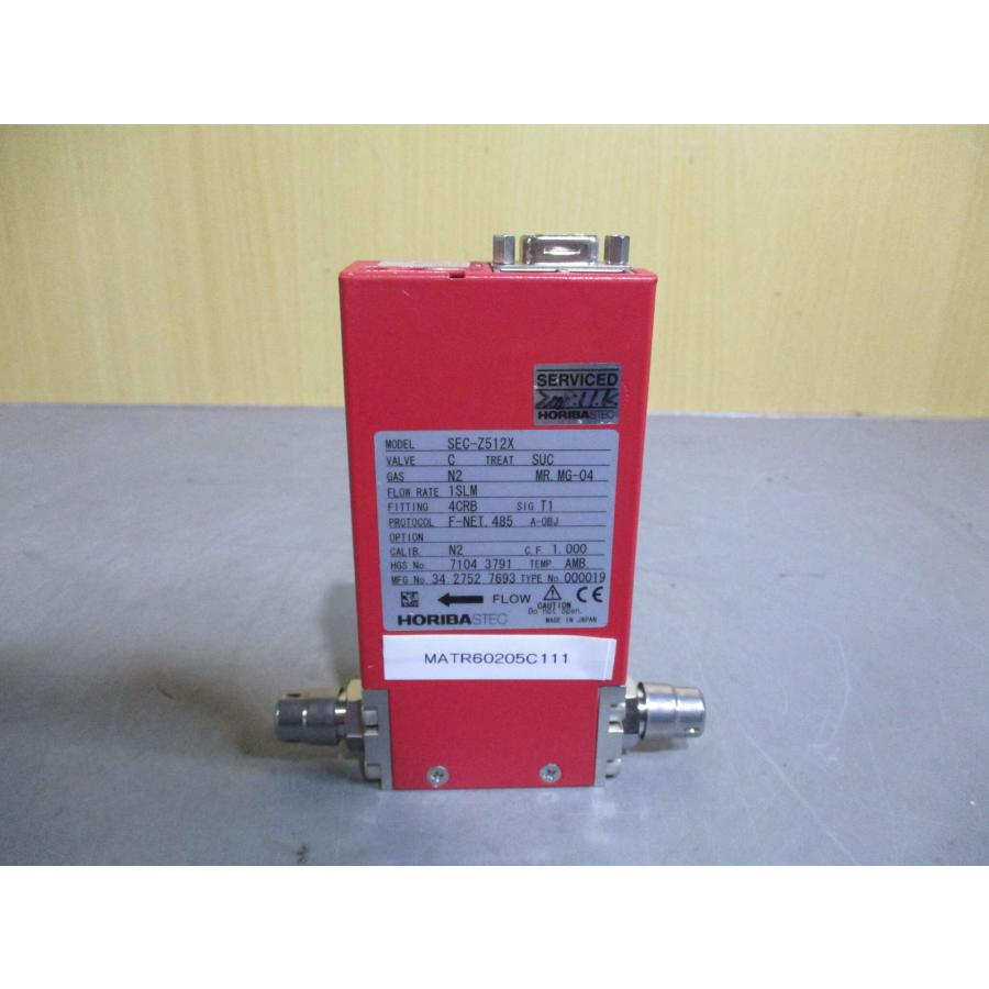 中古 HORIBA STEC SEC-Z512X マスフローコントローラ (MATR60205C111) : growdetrading ...