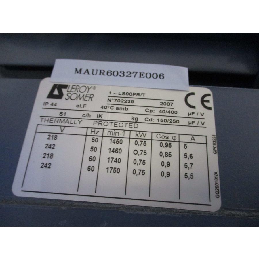 中古GSR AU613641 2178D004/LEYBOLD TI16B TRIVAC vacuum pump/AF8 M2003 送料別 ...