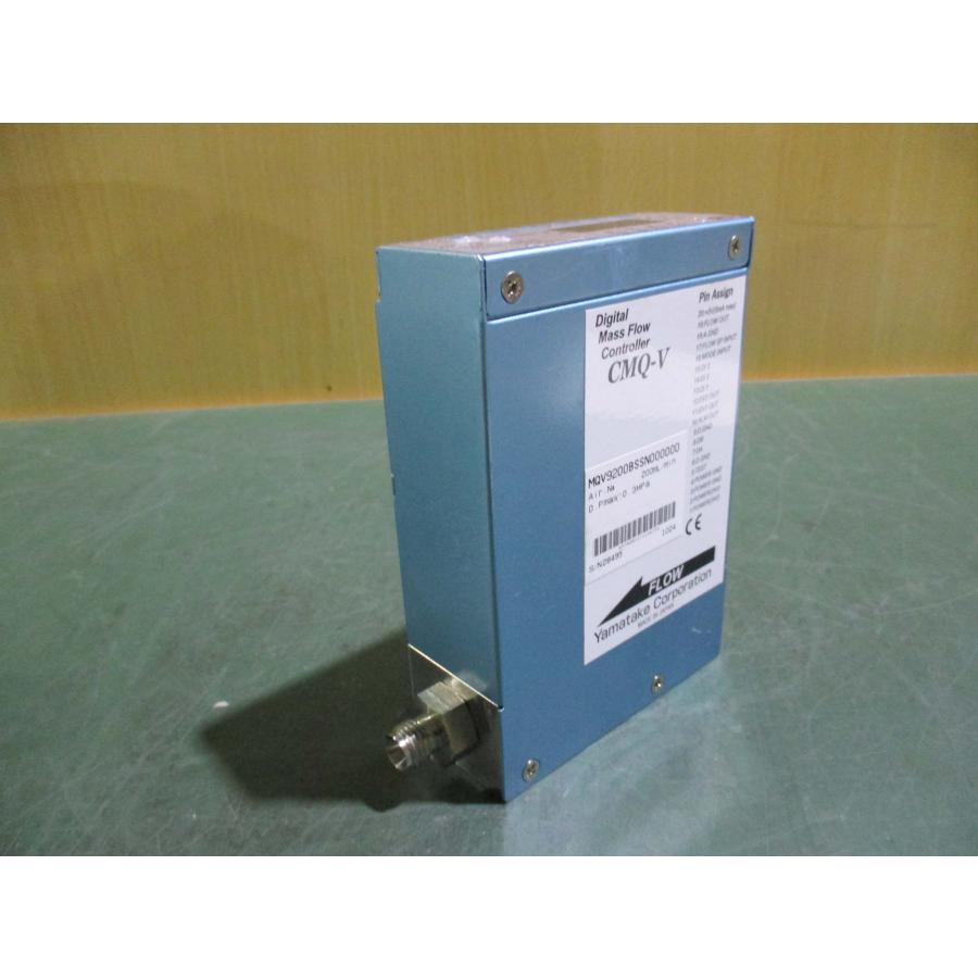 中古Yamatake Corporation CMQ-V CMQ9200BSSN000000 Mass Flow Controller 200ml/min(MAVR50320D023 ...