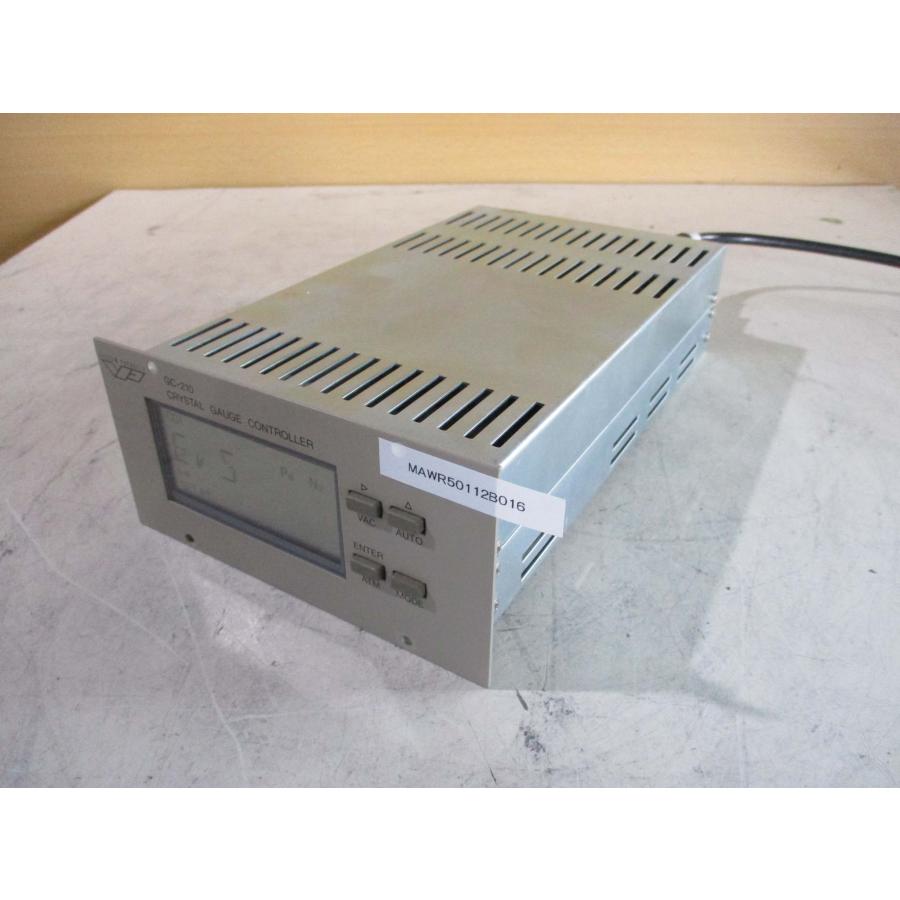 中古 VACUUM PRODUCTS CRYSTAL GAUGE CONTROLLER GC-210 クリスタルゲージコントローラー 通電OK ...