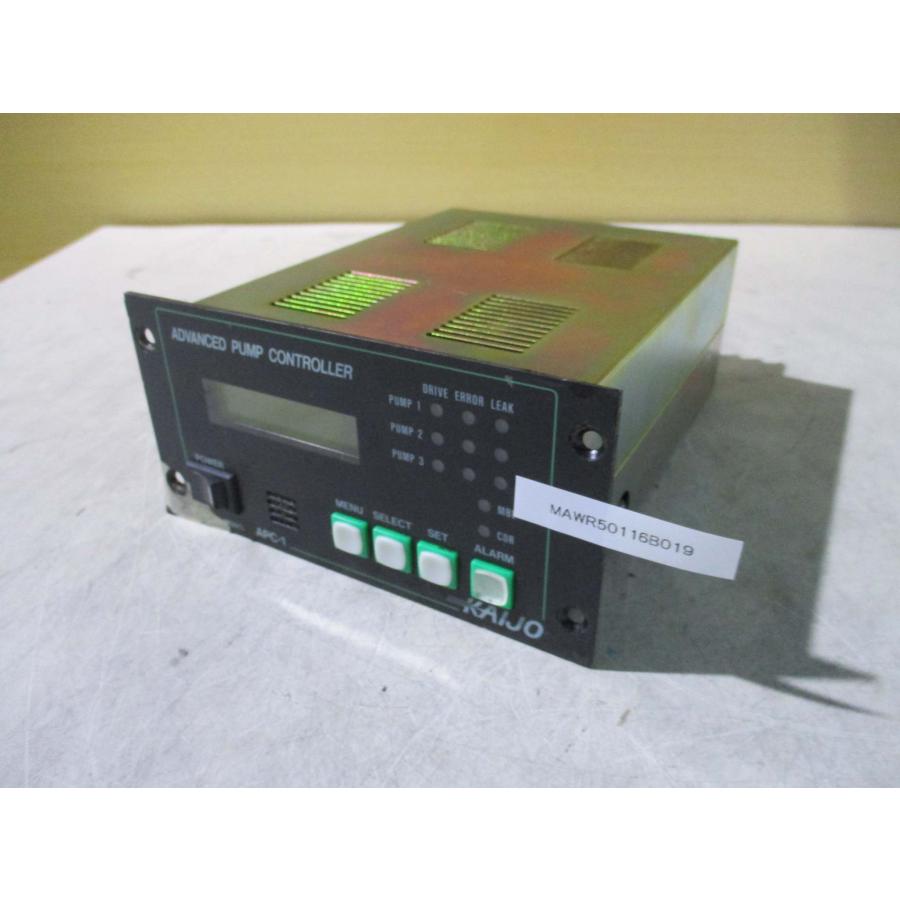 中古KAIJO Advanced Pump Controller APC-1(MAWR50116B019) : growdetrading ...