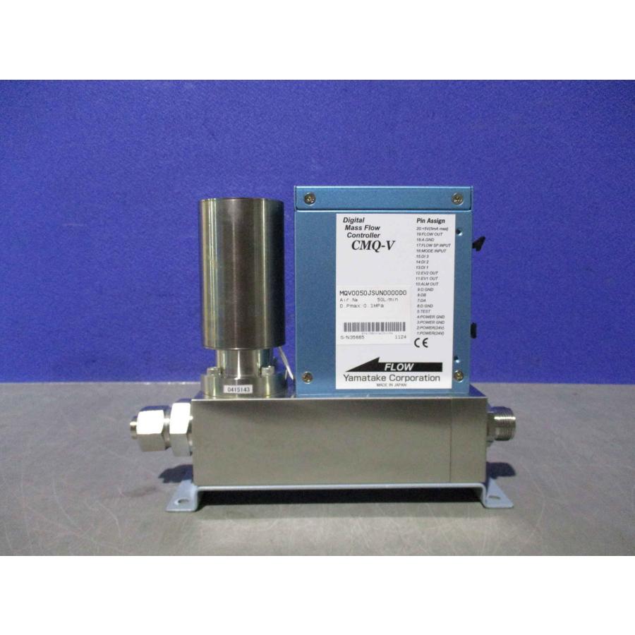 中古YAMATAKE DIGITAL MASS FLOW CONTROLLER CMQ-V MQV0050JSVN0000D0 デジタルマスフローコントローラ(MAXR60619B087 ...