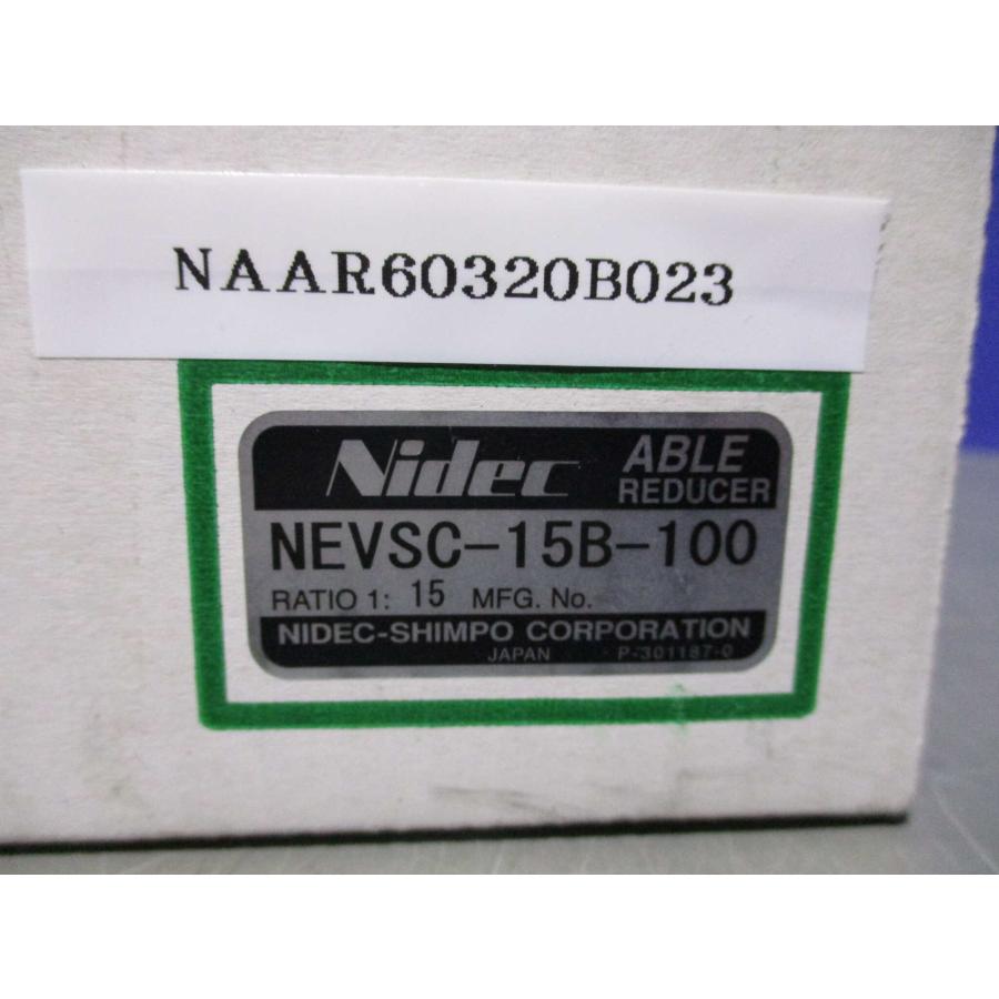 新古 NIDEC SHIMPO ABLE REDUCER NEVSC-15B-100 (NAAR60320B023) : growdetrading Yahoo!ショップ - 通販 ...