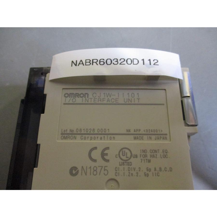 中古 OMRON I/O INTERFACE UNIT CJ1W-II101 インタフェースユニット (NABR60320D112) : growdetrading Yahoo!ショップ ...
