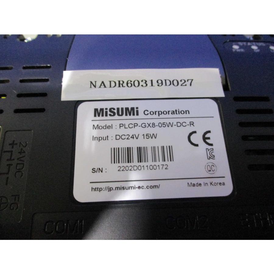 中古 MISUMI PLCP-GX8-05W-DC-R DC24V 15W(NADR60319D027) : nadr60319d027 : growdetrading Yahoo!ショップ ...