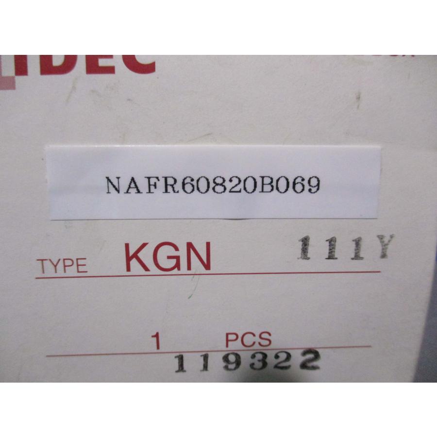 新古 IDEC CONTROL BOX KGN 111Y 2個 (NAFR60820B069) : growdetrading Yahoo ...