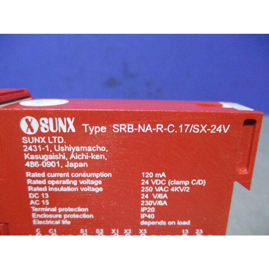 新古 SUNX SRB-NA-R-C.17/SX-24V Safety Relay(NAHR61009D047) : nahr61009d047 : growdetrading Yahoo ...
