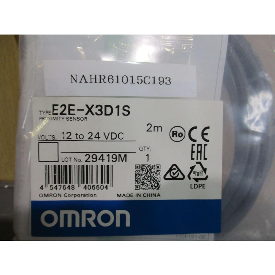 新古 OMRON E2E-X3D1S スタンダードタイプ近接センサ (NAHR61015C193) : growdetrading Yahoo!ショップ - 通販 - Yahoo!ショッピング