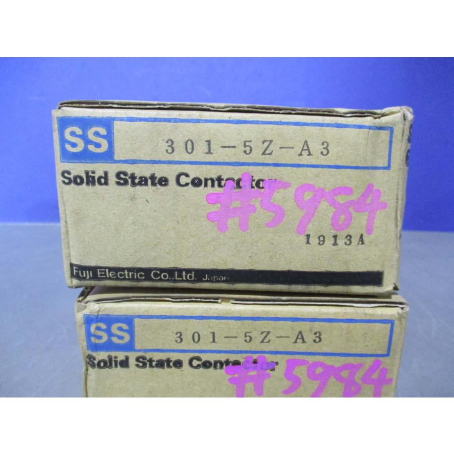 新古 Fuji Electric SS301-5Z-A3 Solid State Contactor 2個(NAKR60808C046) : growdetrading Yahoo!ショップ ...