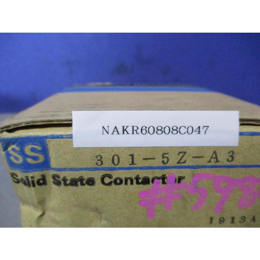 新古 Fuji Electric SS301-5Z-A3 Solid State Contactor 3個(NAKR60808C047) : nakr60808c047 ...