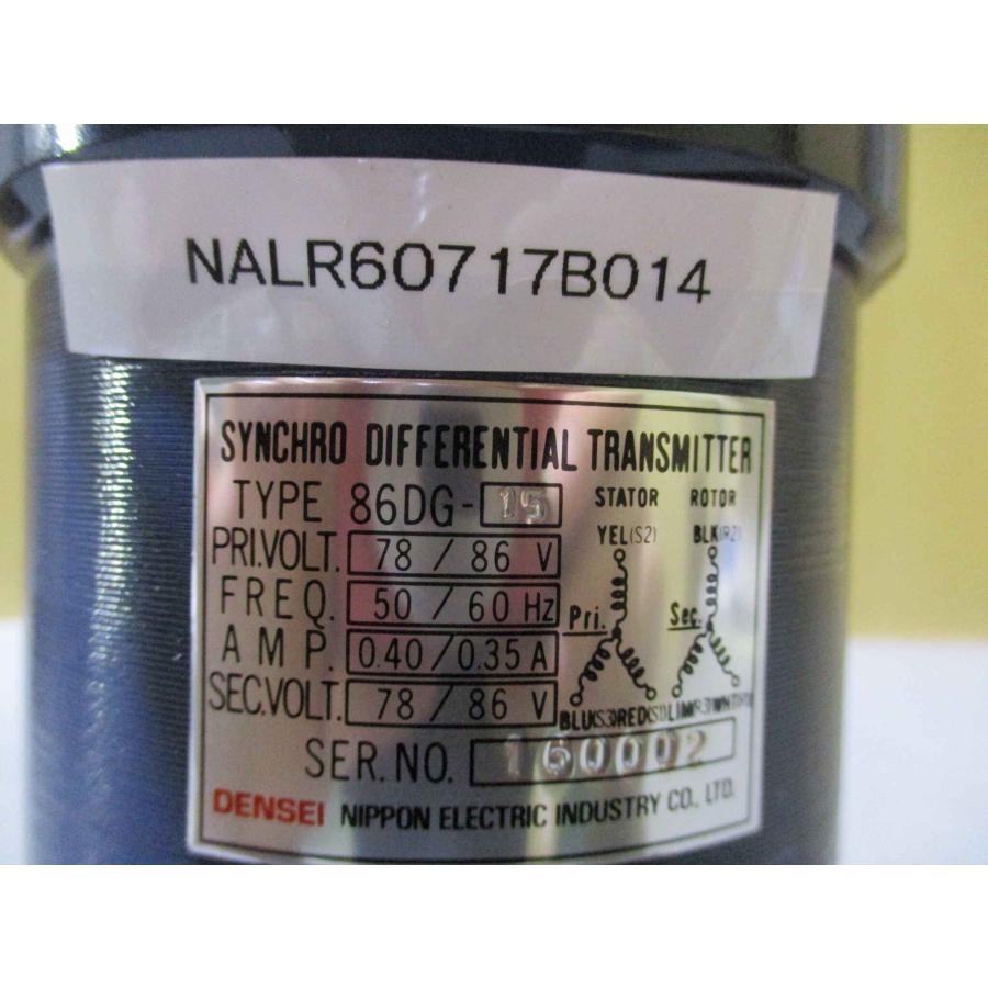 新古 DENSEI 86DG-15 SYNCHRO TORQUE TRANSMITTER (NALR60717B014 ...