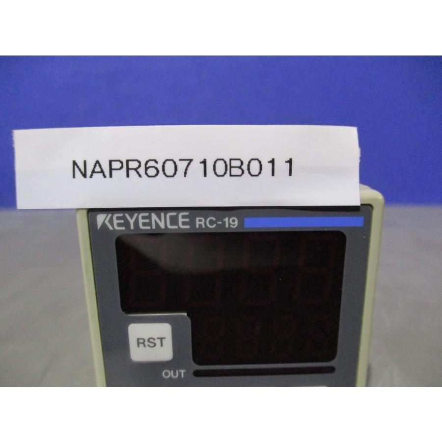 新古 KEYENCE Preset counter RC-19 小型電子カウンタ (NAPR60710B011 ...