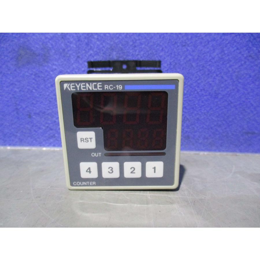 新古 KEYENCE Preset counter RC-19 小型電子カウンタ (NAPR60710B011 ...