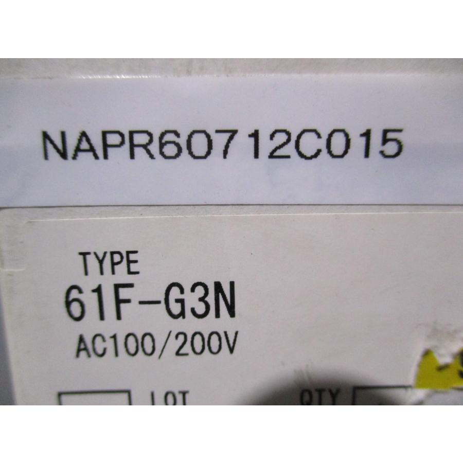 新古OMRON 61F-G3N フロートレスレベルスイッチ(NAPR60712C015) : growdetrading Yahoo!ショップ - 通販 - Yahoo!ショッピング