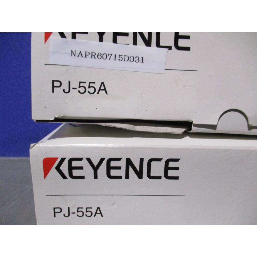 新古 KEYENCE 増設型エリアセンサ PJシリーズ 増設ユニット PJ-55A 2個 (NAPR60715D031 ...