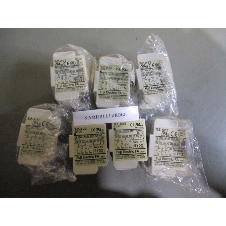 新古 FUJI SZ-A22 補助接点ユニット 7個 (NARR61119E065) : growdetrading Yahoo!ショップ - 通販 - Yahoo!ショッピング