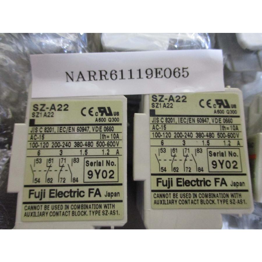 新古 FUJI SZ-A22 補助接点ユニット 7個 (NARR61119E065) : growdetrading Yahoo!ショップ - 通販 - Yahoo!ショッピング