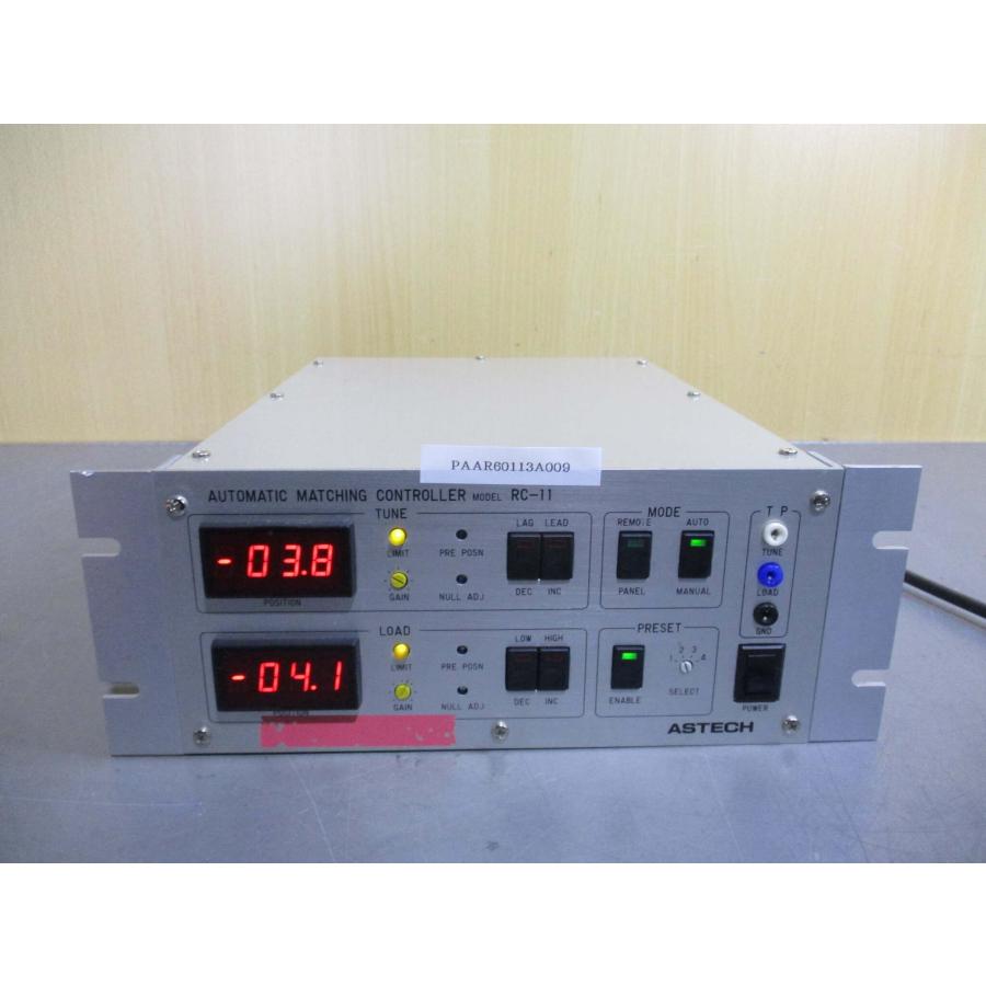 中古 ASTECH AUTOMATIC MATCHING CONTROLLER RC-11 通電OK (PAAR60113A009) : growdetrading Yahoo!ショップ ...